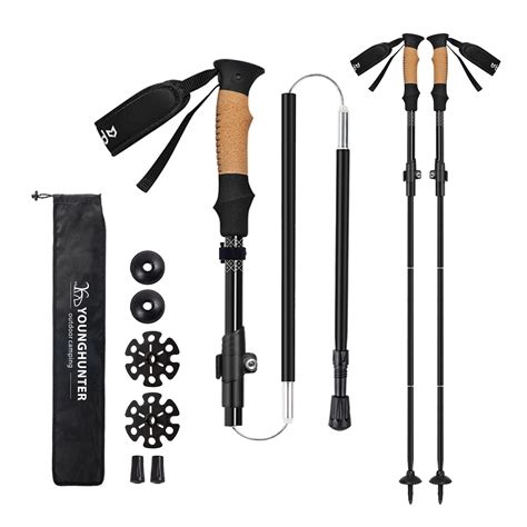 Trekking Folding Walking Stick At Jeffrey Tucker Blog