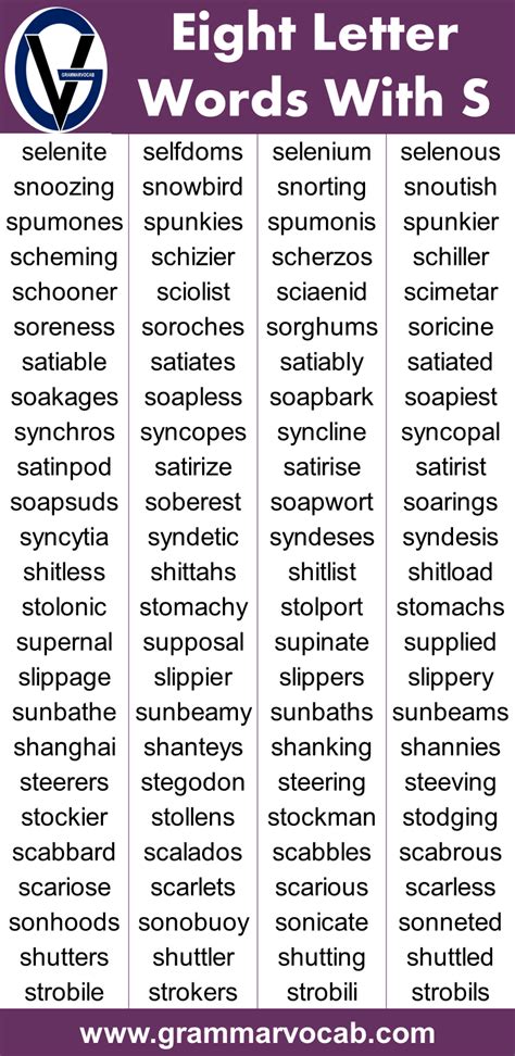 5 Letter Word That Starts With Sni