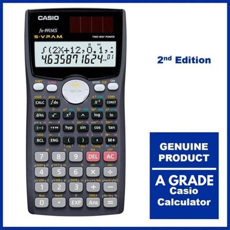 Fx 991ms Fx991ex Scientific Calculator Non Programmable Darazlk