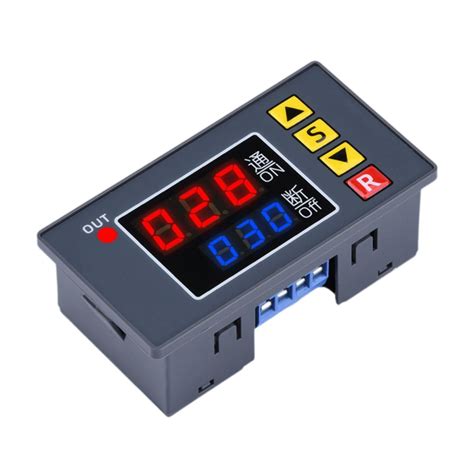 Lacooooppia Timer Relay Digital Timer Relay High Performance Sturdy With Led Display