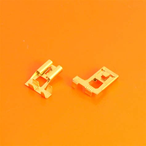 8mm Female Right Angled Flag Terminal 3 Way Components