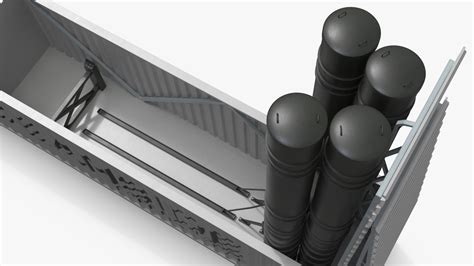 3d 40ft Containerized Missile System In Ready Position Turbosquid 2433531