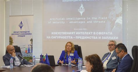 Проф д р Ирена Илиева директор на Института за държавата и правото при БАН ВУСИ се представи