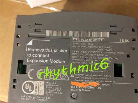 Brand New IDEC FC6A C40R1CEJ PLC Module Fast DHL Or FedEx EBay