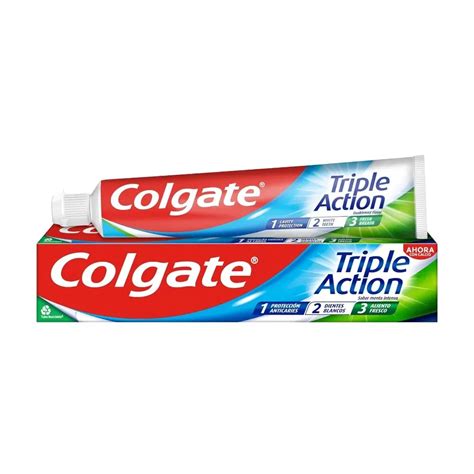 Colgate Triple Action 125ml Fluor Toothpaste Anti Toothies Whitest