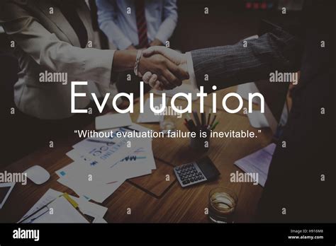 Evaluation Assessment Performance Business Development Concept Stock