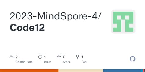 GitHub MindSpore Code