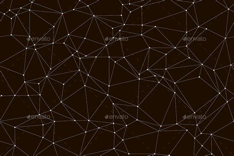 Outline Polygon With Connected Dots Seamless Patterns Graphics GraphicRiver