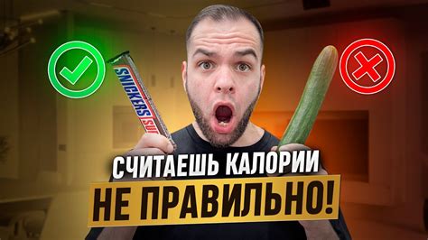 ФАТАЛЬНЫЕ ОШИБКИ при ПОДСЧЕТЕ КАЛОРИЙ Youtube