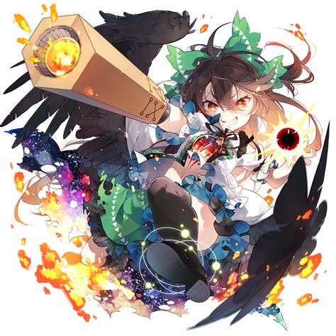 Toutenkou Reiuji Utsuho Hakurei Frontier Spell Strive Touhou Game Cg Official Art Third