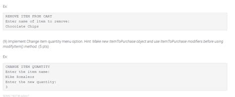 Solved 429 Lab Program Online Shopping Cart Part 2