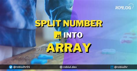 how to split a number into an array in javascript