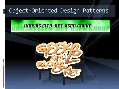 PPT Object Oriented Design Patterns PowerPoint Presentation Free Download ID 2485329