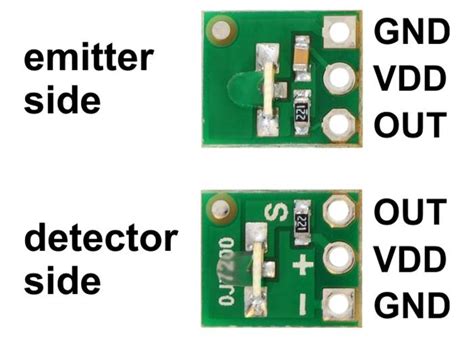 qtr l 1rc reflectance sensor 2 pack robot gear australia