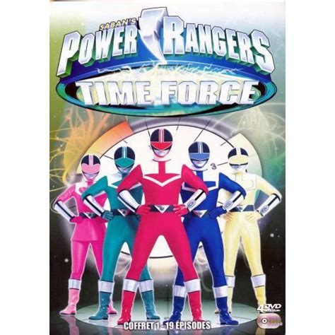 DVD Power Rangers Time Force LCJ DVD Français Séries TV Tous publics Cdiscount DVD