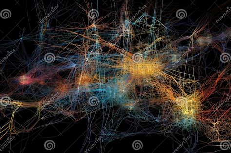 Deep Learning Neural Network With Layers Of Neurons And Connections