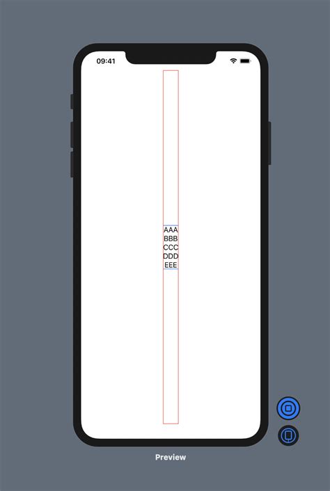 Scrollview Trying To Display A Vertical Scroll View Centered On The