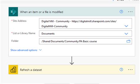 Refreshing Power Bi Data Sources With Power Automate Digital Mill