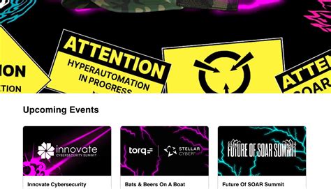Security Automation Events And Webinars Torq® Hyperautomation