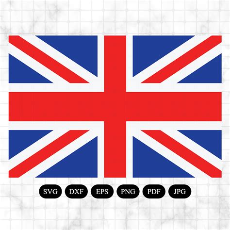 British Flag Svg