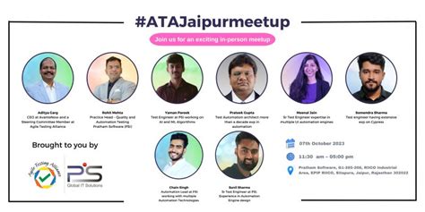 Agile Testing Alliance On Linkedin Atajaipurmeetup2023