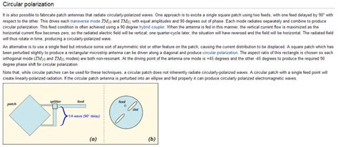 Electromagnetism A Circular Polarization Reconfigurable Meng Shaped Patch Antenna Electrical
