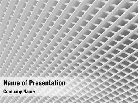 Grid White Abstract Background Powerpoint Template Grid White