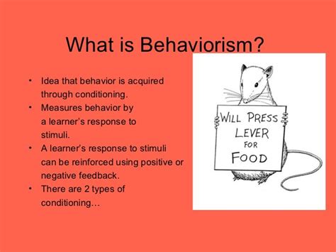 Behaviorism