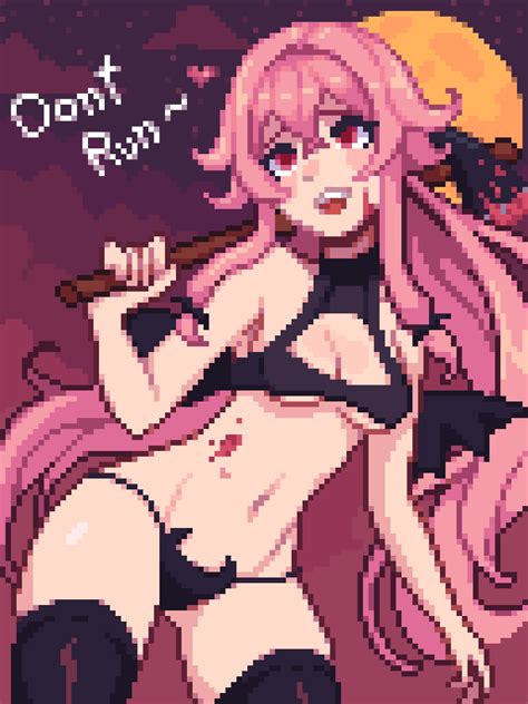 Yumykon Gasai Yuno Mirai Nikki Absurdres Commentary English Commentary Highres 1girl