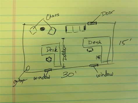 Simple Office Design Plan