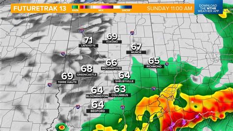 Stormy Central Indiana Weather Through Monday Night