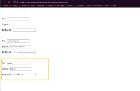 Frontend Developer Roadmap Html 5 Tutorial 35 Form Nesneleri 2