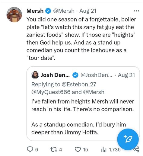 Mersh Vs Josh Denny R Mersh