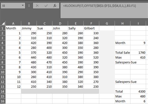 Microsoft Excel FUNCTION INDEX MATCH OFFSET Alternate Solution Super User