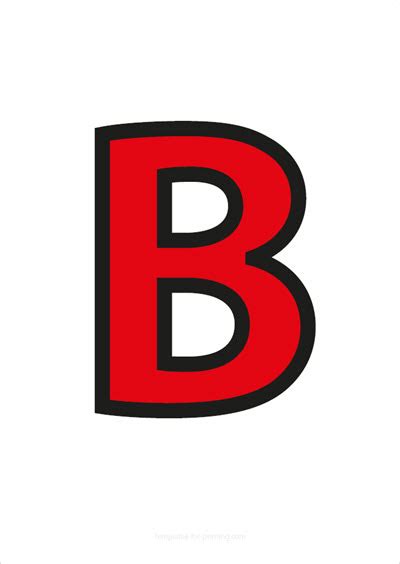 Free Printable Letters In Red Download Free Printable Letters In Red