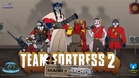 Gaming Stream Tf2 Mann Vs Machine — Weasyl