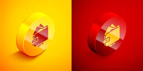 오렌지와 빨간색 배경에 고립 된 스택 종이 돈 현금 아이콘과 등색 지갑 지갑 아이콘입니다 현금 저축 기호 서클 버튼입니다 벡터 0명에 대한 스톡 벡터 아트 및 기타 이미지