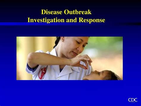 Ppt Disease Outbreak Investigation And Response Powerpoint Presentation Id 4195818