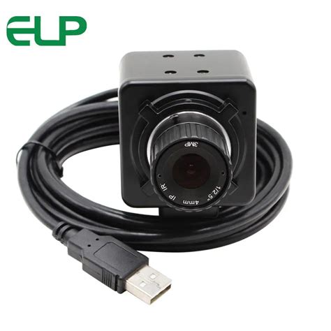 High Speed USB2 0 VGA 640x480 4mm Manual Focus Lens Digital Video Usb Industrial Camera With 3m