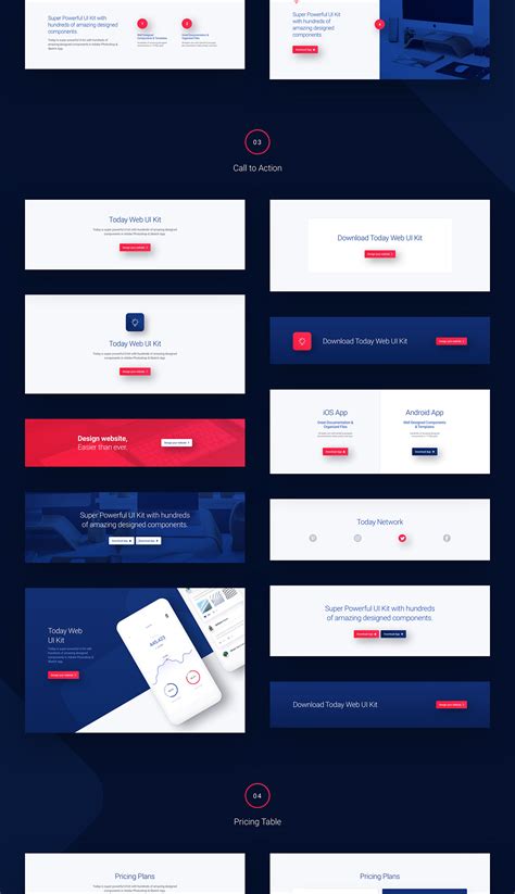 Today Web Ui Kit On Behance