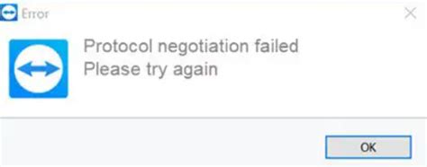 7 Easy Ways To Fix Teamviewer Protocol Negotiation Failed In Windows