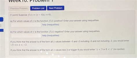 Solved Point Suppose F Z Z Z A For Which Chegg Com