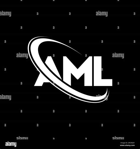Aml Logo Aml Letter Aml Letter Logo Design Initials Aml Logo Linked With Circle And Uppercase