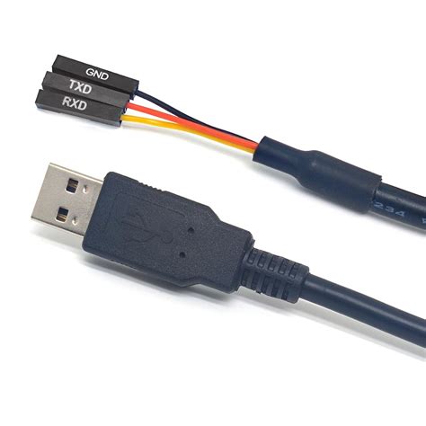 Xiusiyt Usb To Ttl 232r Rpi 3 3v Uart Cable Built In