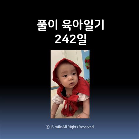 풀이 육아일기 242일 아기수유량 및 발달기록 이유식 거봉 첫 제공 문화센터 새싹아이 사과 탐색 부직포 스티커 떼기 가능 손떼고 서서 버텨봄 네이버 블로그