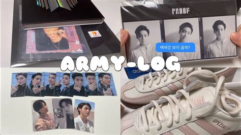 아미로그 군백기에 하는 포카깡ㅣ반택깡ㅣ택배깡ㅣ덕질 브이로그ㅣarmy Log Youtube