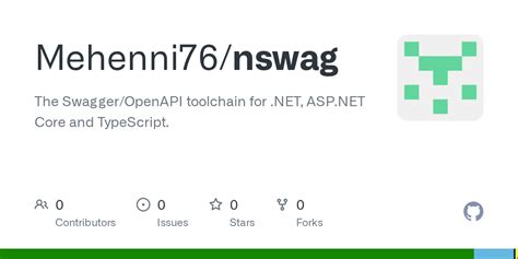 Github Mehenni76nswag The Swaggeropenapi Toolchain For Net Asp