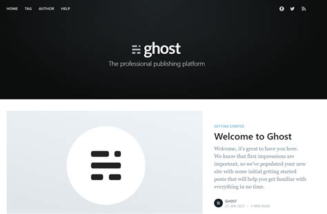 Install And Host Your Ghost Blogging Platform Automatically