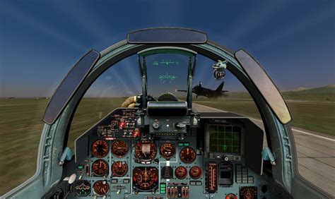 Su 47 Cockpit