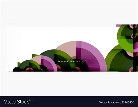 Circular Abstract Background Royalty Free Vector Image